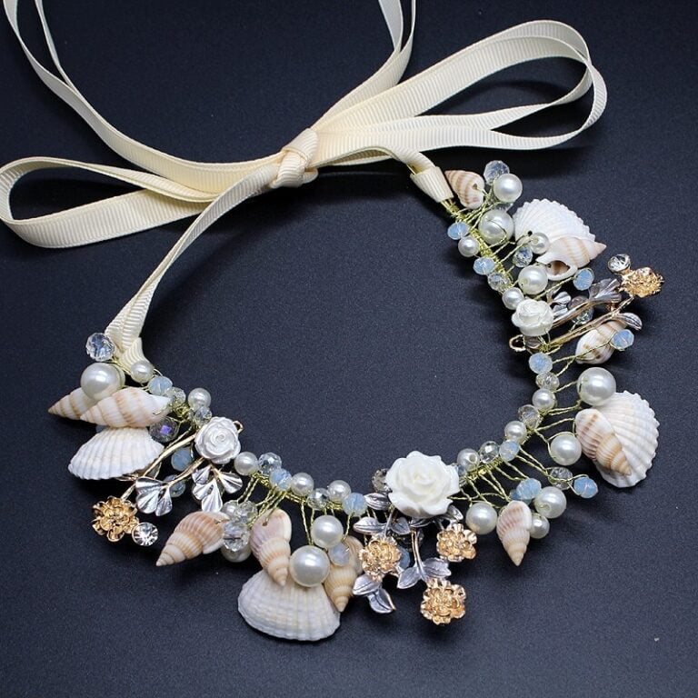 Buy Seashell Crown | Seashell Tiara Crown | Majestic Crowns